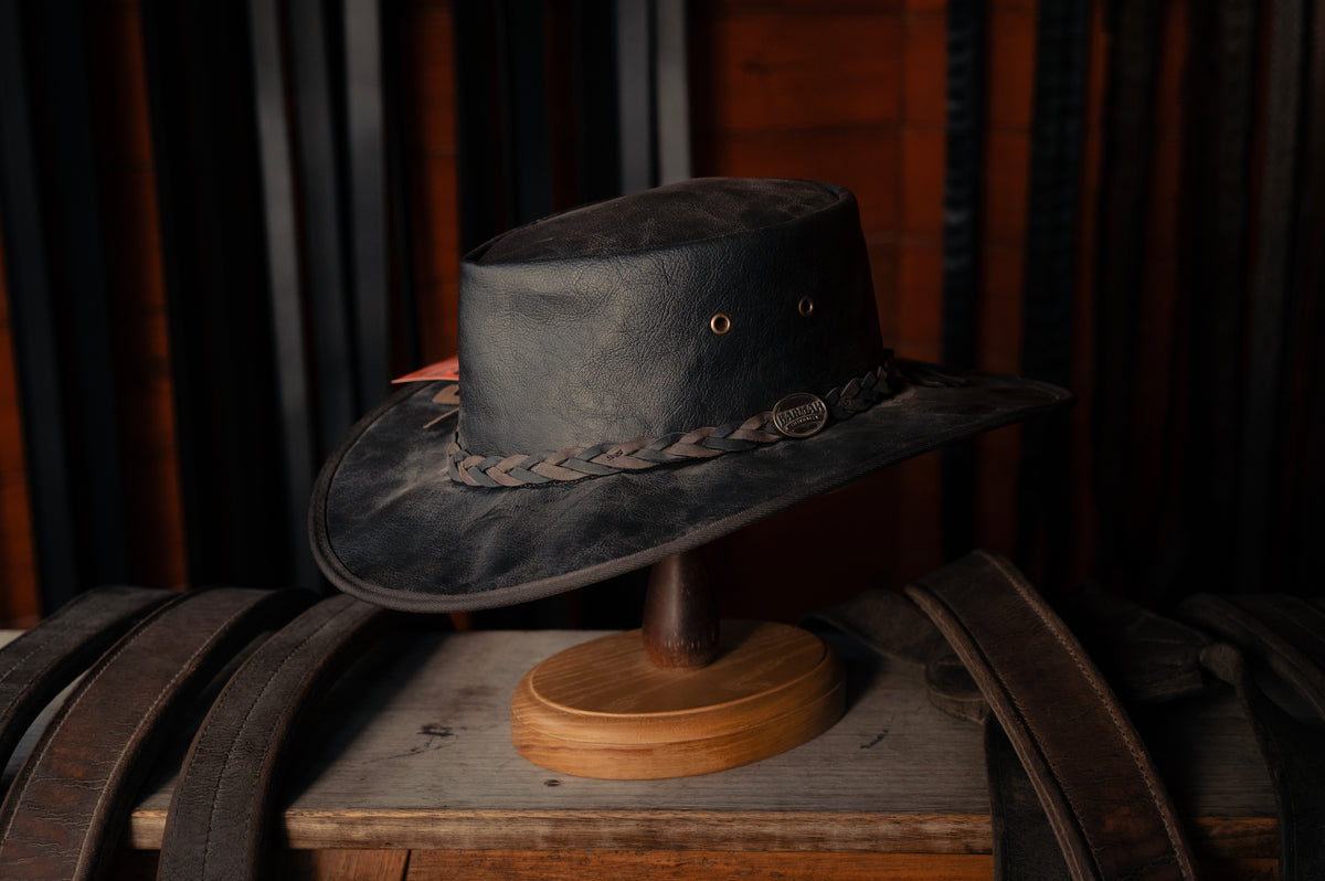 Ironstone Kangaroo Leather Squashy Hat – The Online Shop at Sovereign Hill