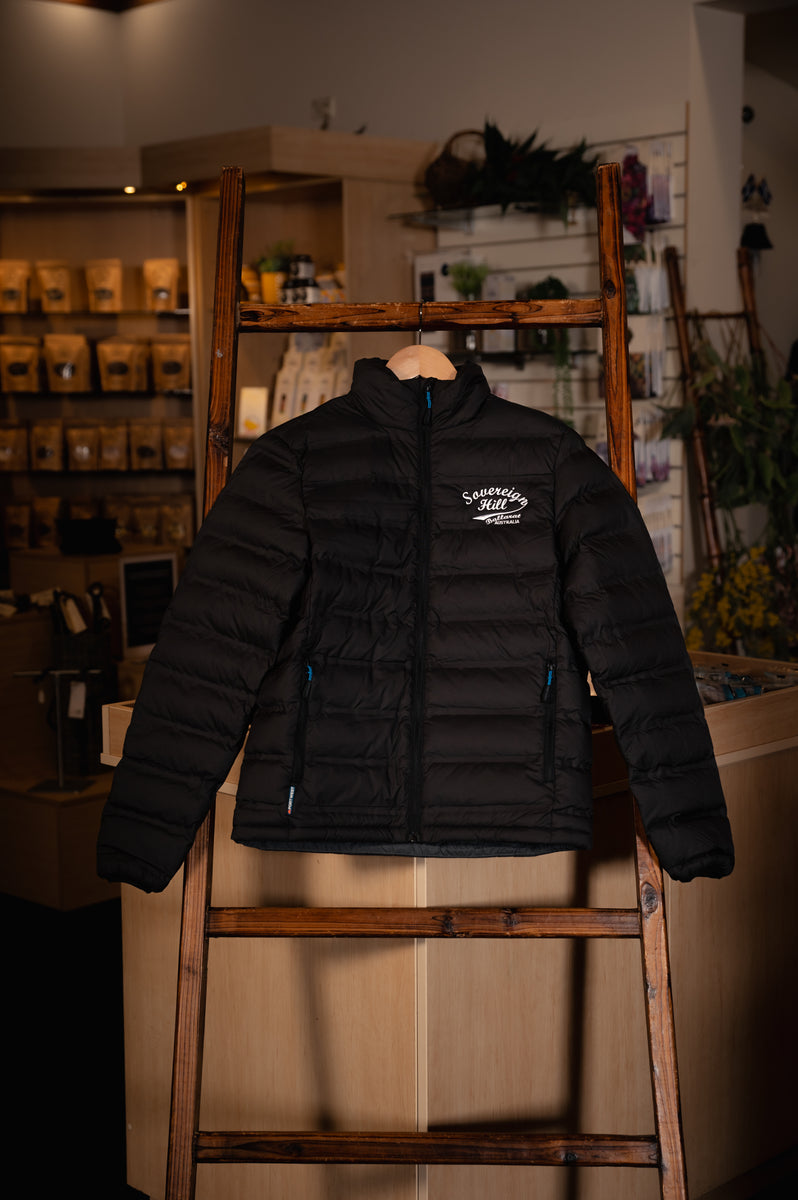 Sovereign Hill Black Puffer Jacket – The Online Shop at Sovereign Hill